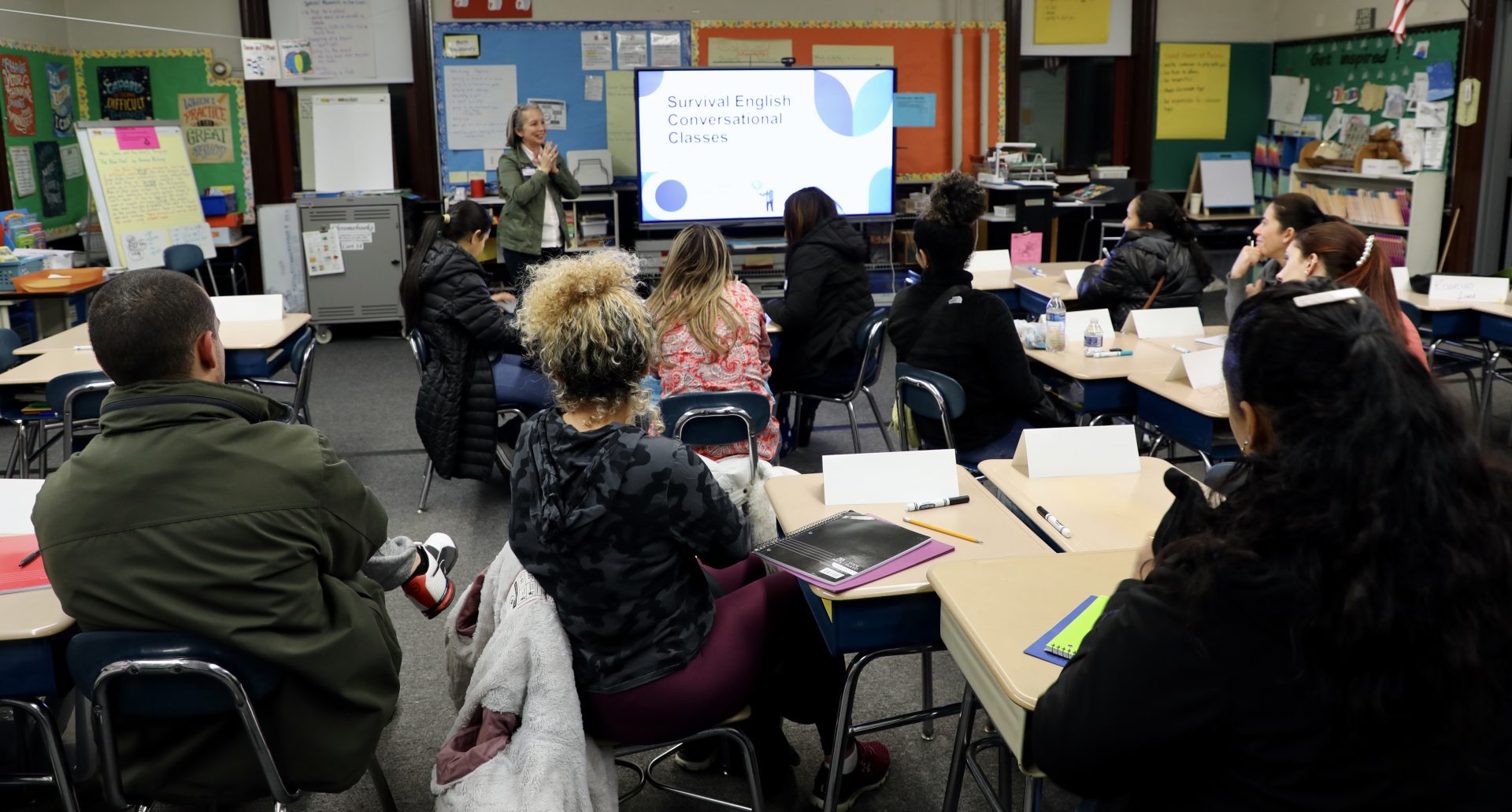 Learning to Talk the Talk: Conversational English Classes for Parents ...