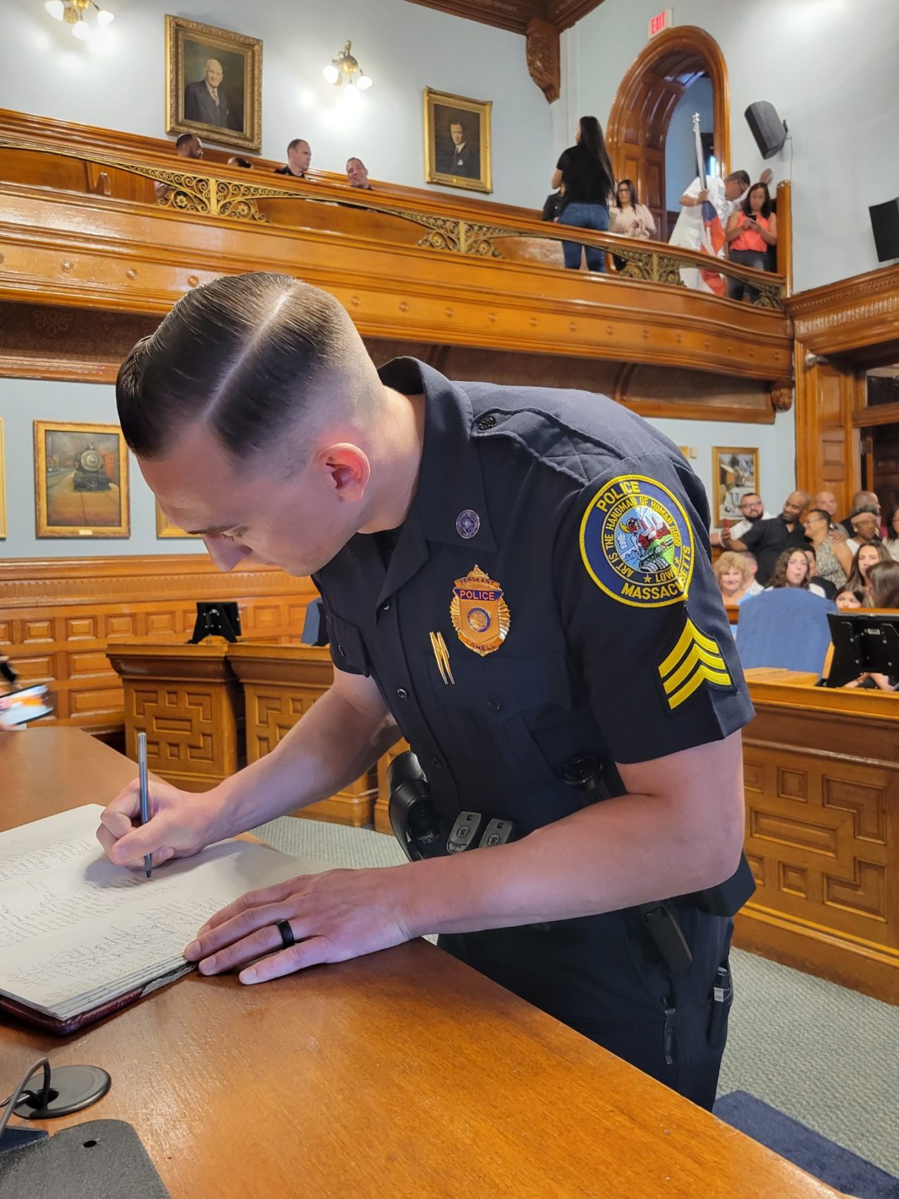 Scenes From A Swearing In - InsideLowell