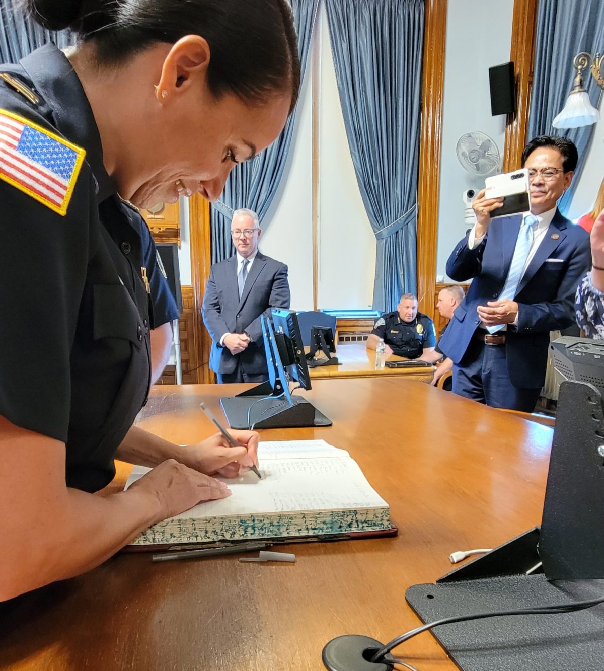 Scenes From A Swearing In - InsideLowell