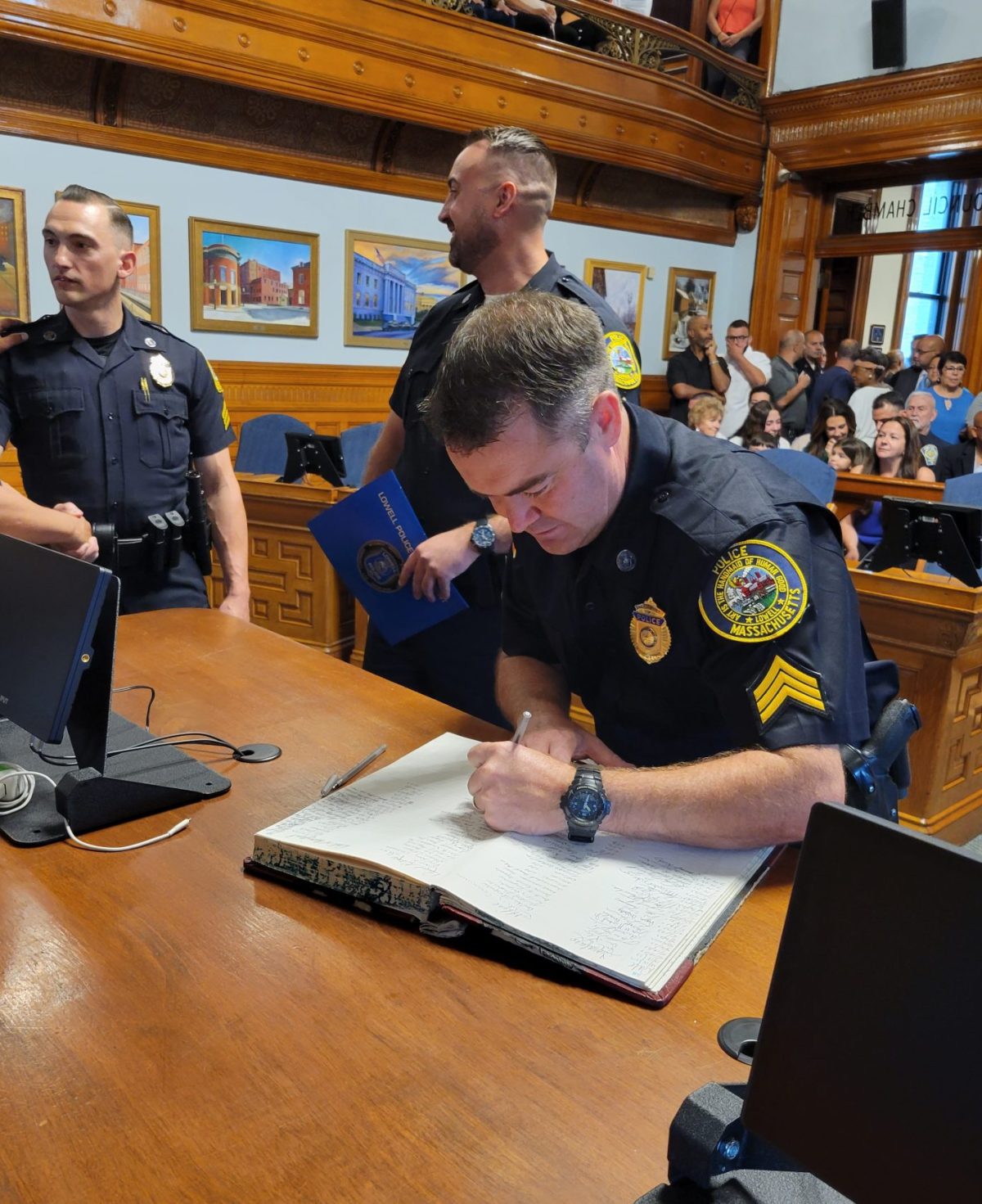 Scenes From A Swearing In - InsideLowell