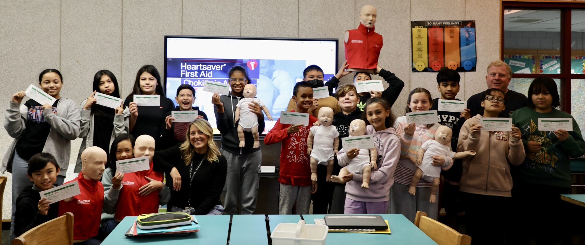 Butler & Stoklosa Middle Schoolers Receive CPR Certification - InsideLowell