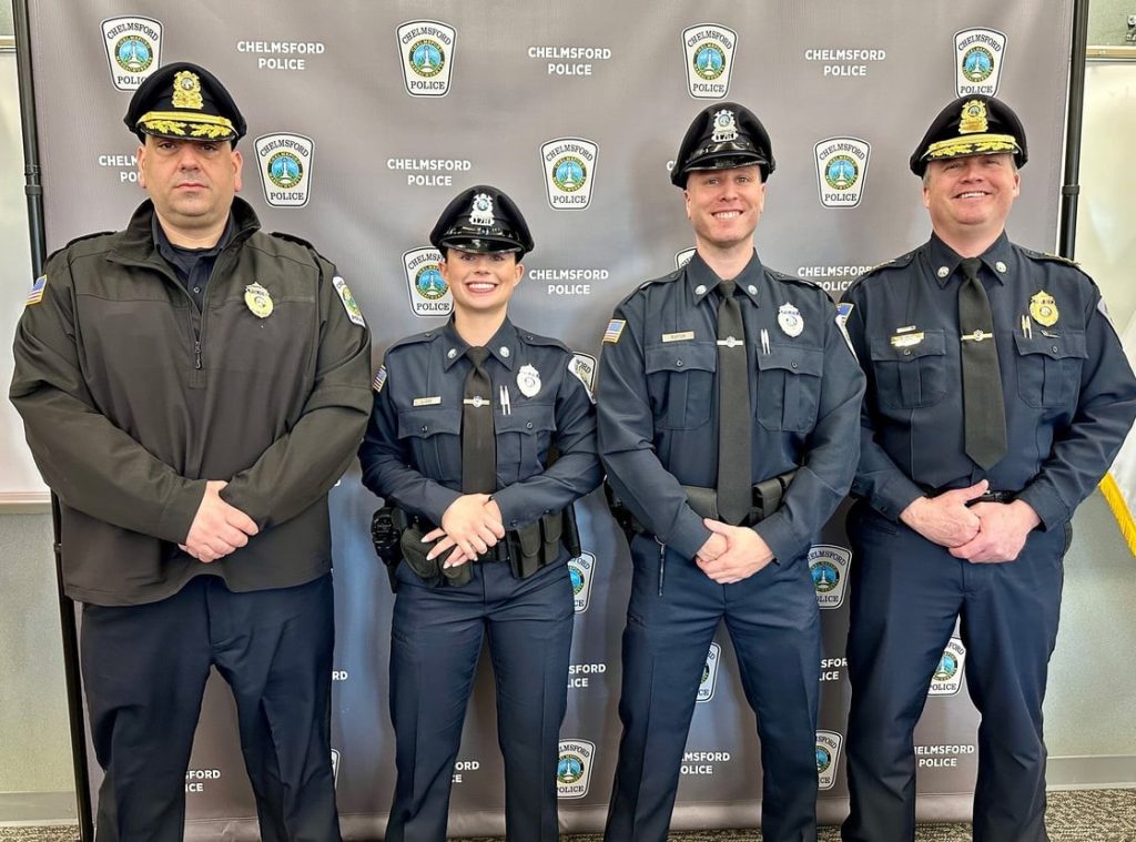 Chelmsford PD Welcomes New Officers - InsideLowell