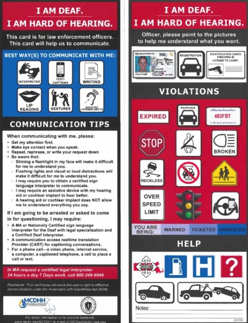 Chelmsford PD Introduces "Communication Cards" - InsideLowell
