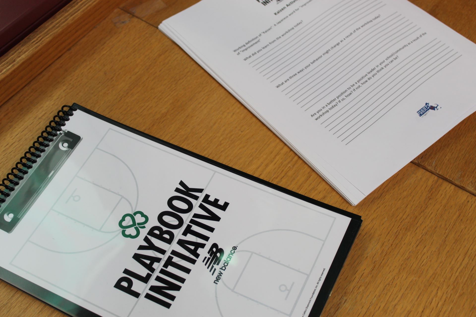 Celtics Playbook is Slam Dunk for Lowell Schools - InsideLowell