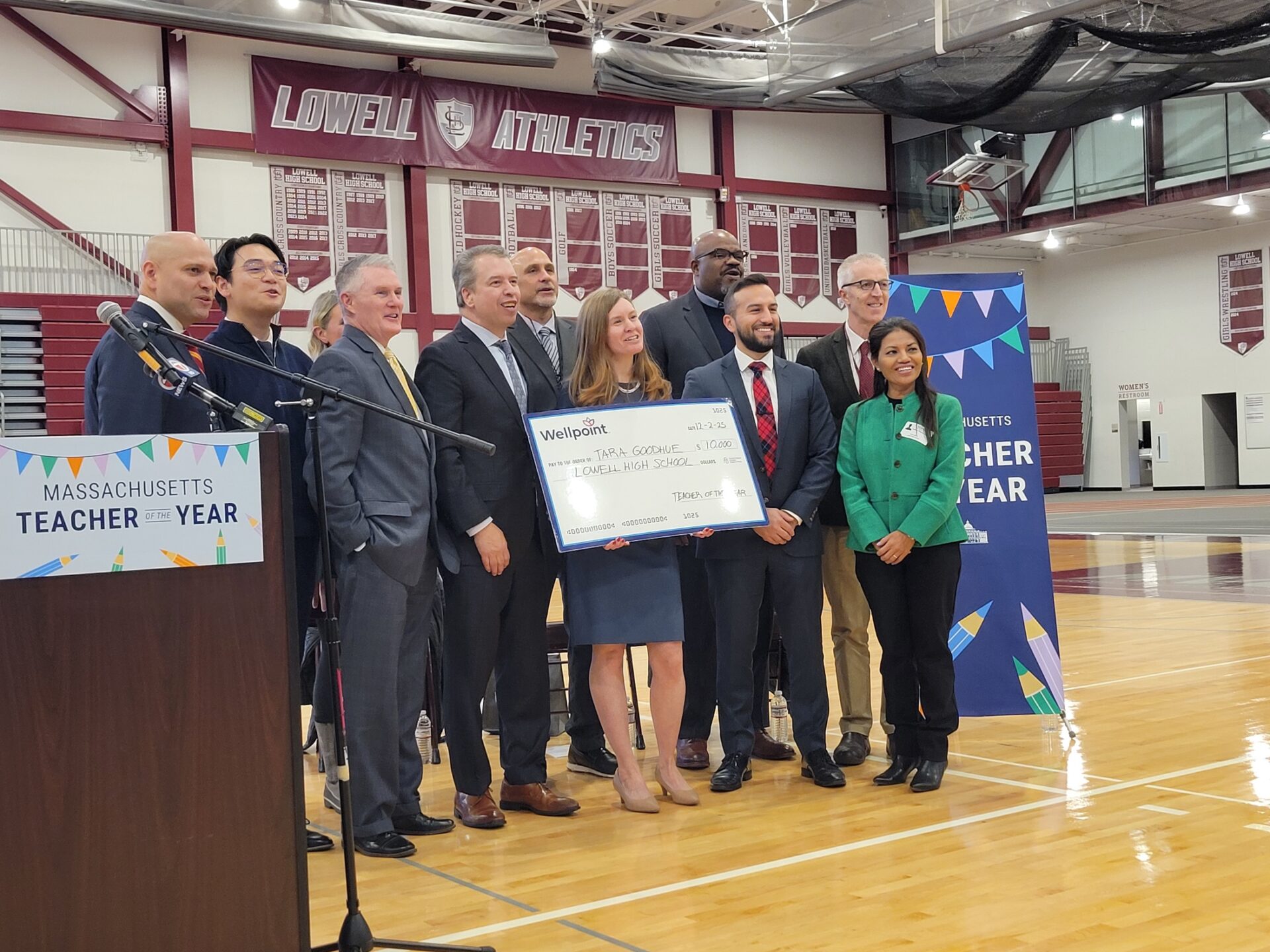Lowell High's Tara Goodhue Named Massachusetts Teacher of the Year ...