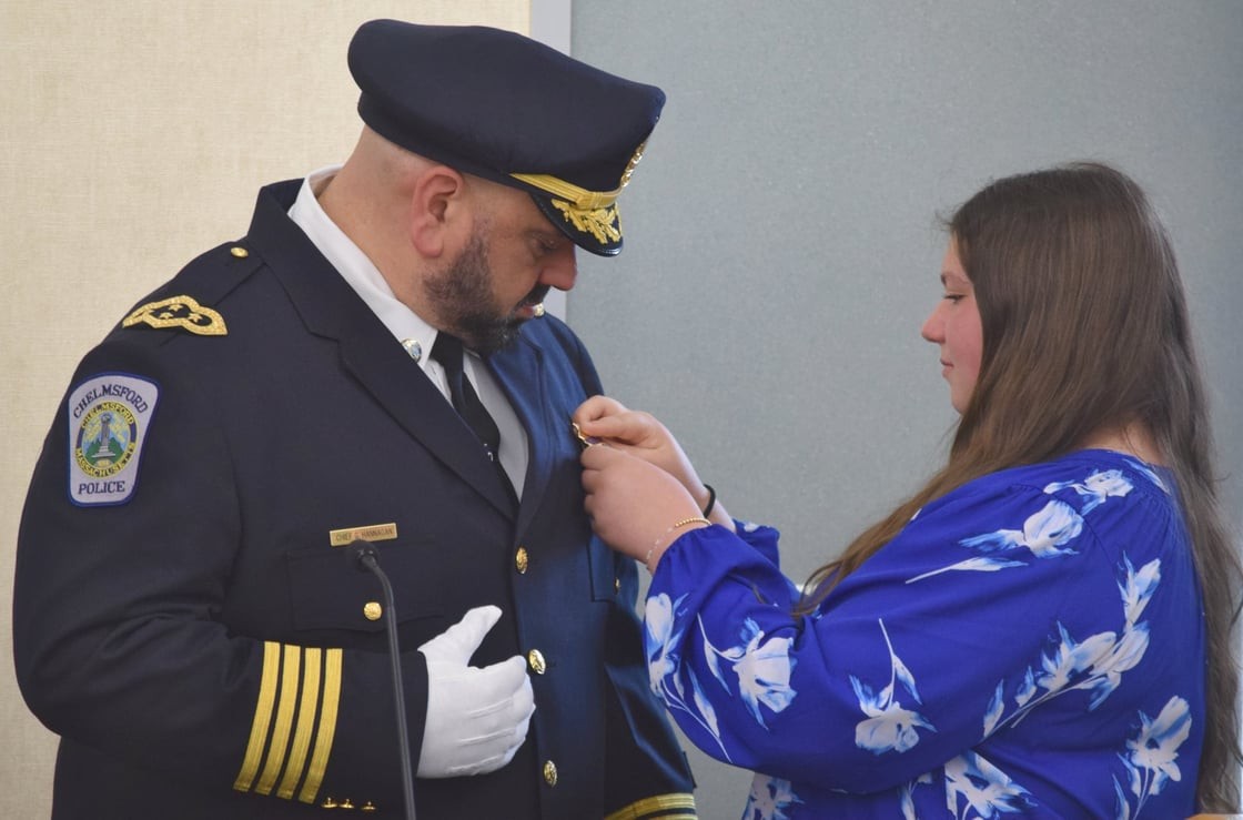 Chief Gary Hannagan Takes Command of Chelmsford PD - InsideLowell